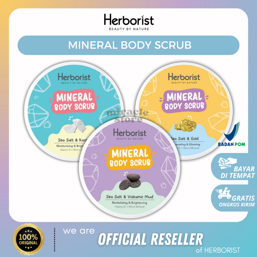 Jual READY! HERBORIST JUICE FOR SKIN BODY SERUM BODY SCRUB FACE SCRUB ...