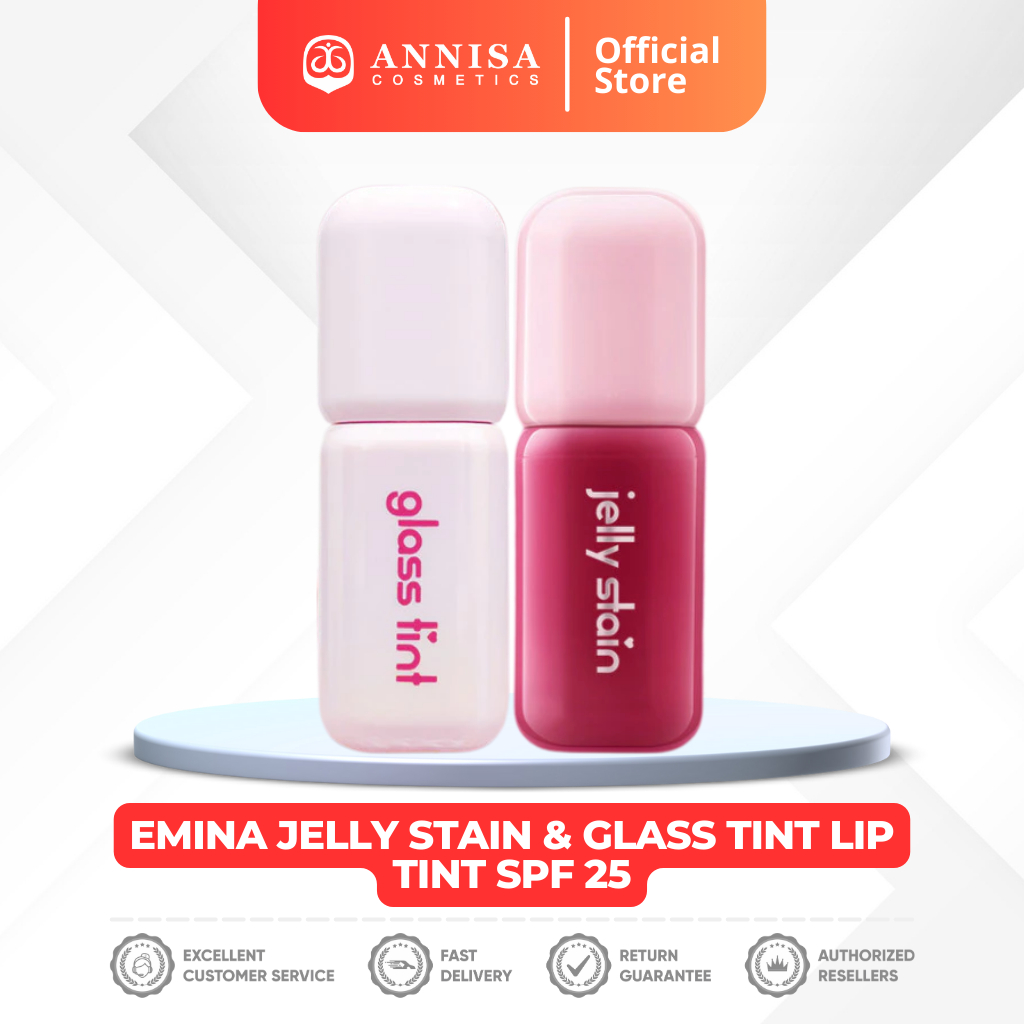 Jual Emina Jelly Stain & Glass Tint - Lip Tint SPF25 | Shopee Indonesia