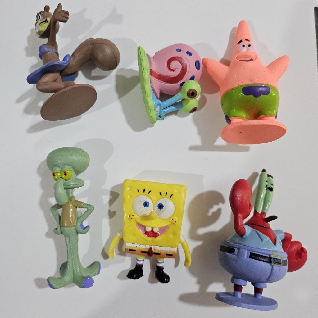 Jual ACTION FIGURE SPONGEBOB SQUAREPANTS MINI V2 EXTRA MINI FIGURE ...