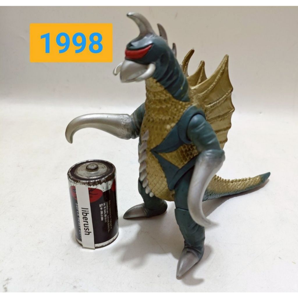 Jual Vintage 1998 toho bandai sofubi gigan godzilla island movie ...