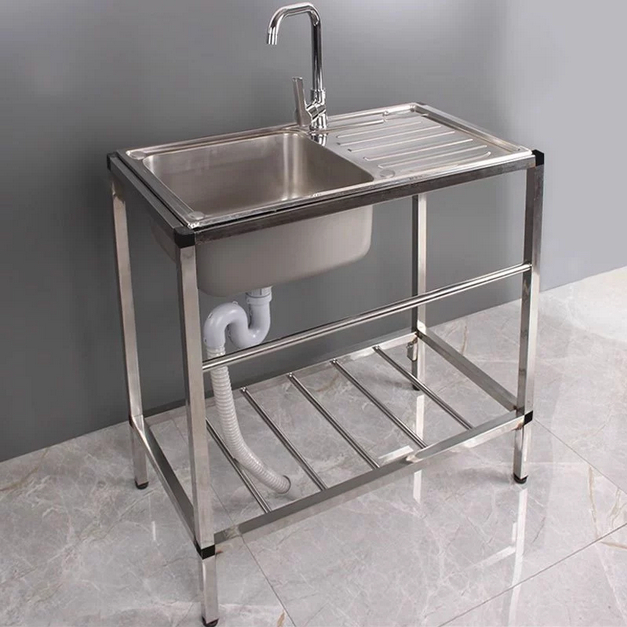 Jual Kitchen Sink SUS 304 Stainless Steel Wastafel Cuci Piring Anti ...