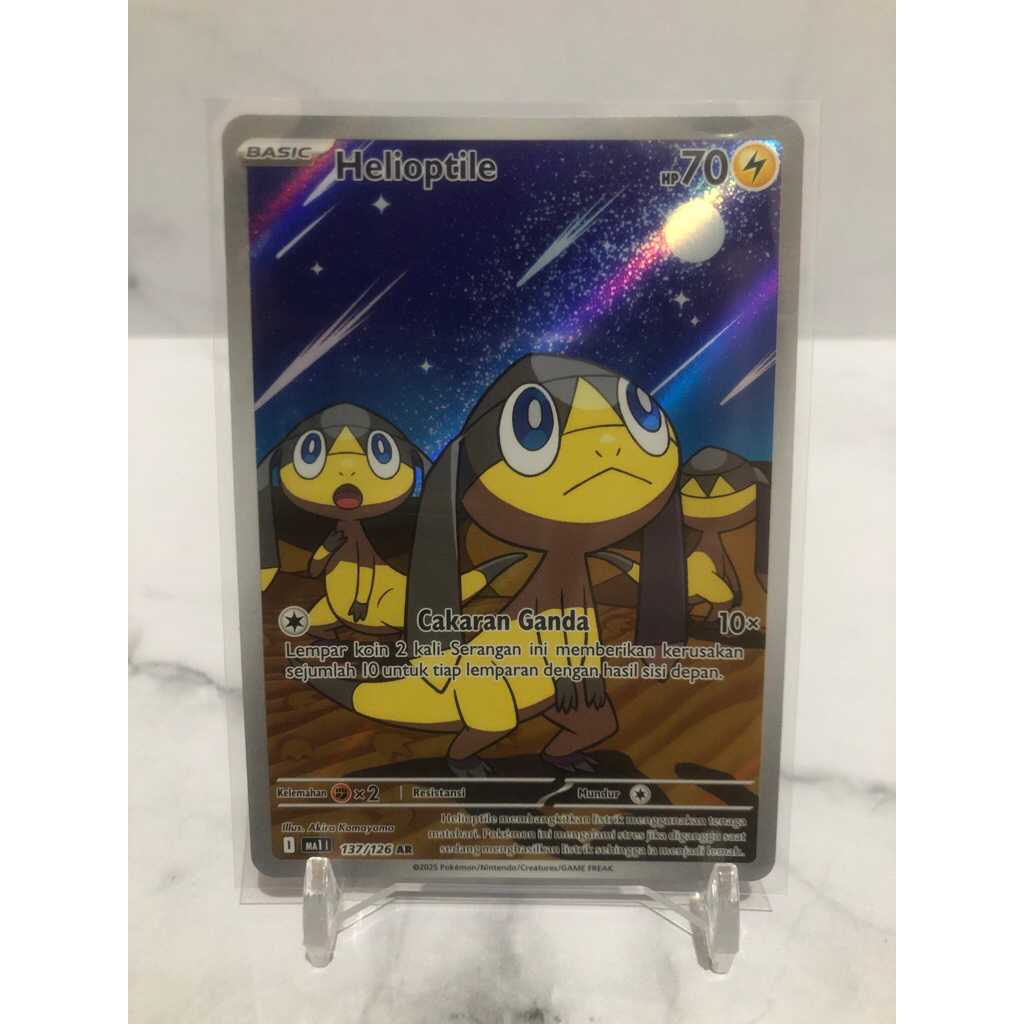 Jual helioptile AR pokemon tcg indonesia | Shopee Indonesia