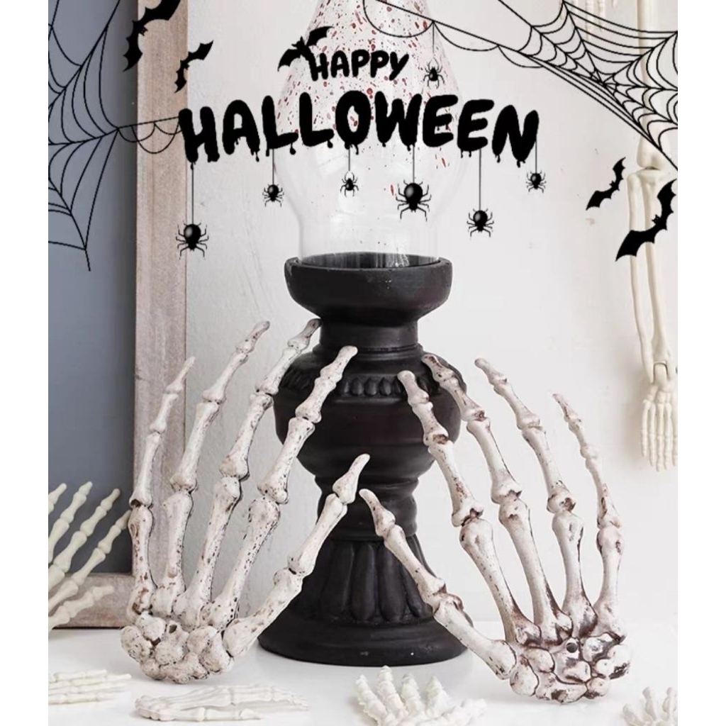 Jual Dekorasi aksesoris Halloween tulang jari 2pcs 1 pasang tangan ...