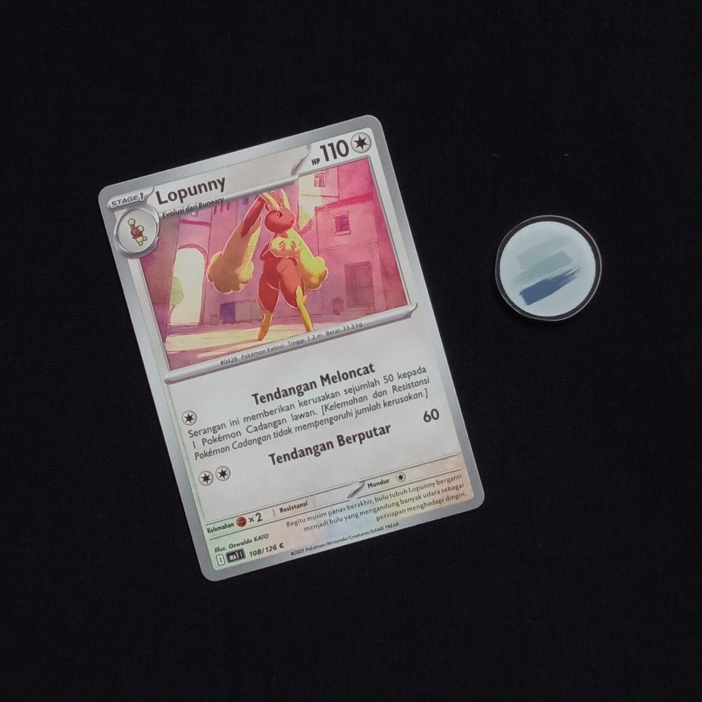 Jual Lopunny C ma1 Evolusi Mega Pokemon TCG Indonesia | Shopee Indonesia