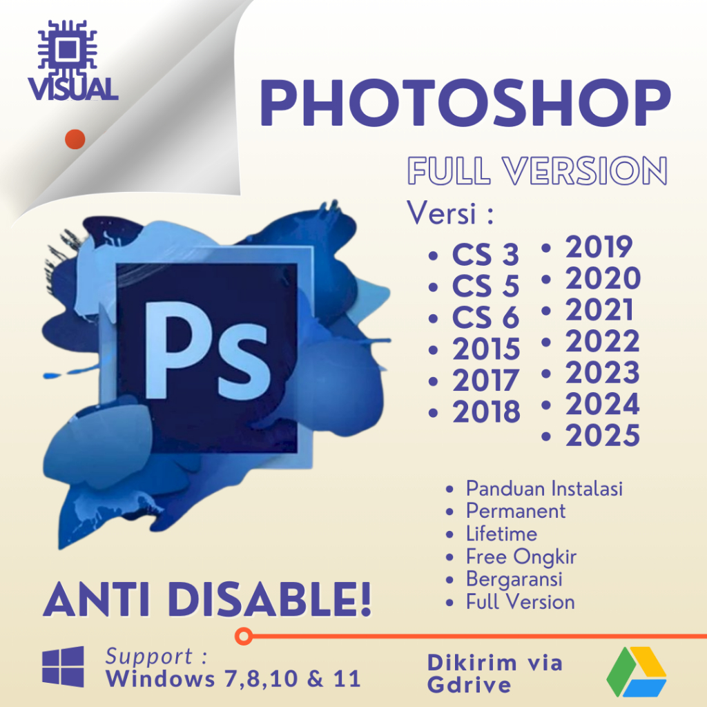 Jual Photoshop Full Version Baru/Lama 2025 2024 2023 2022 2021 2020 ...