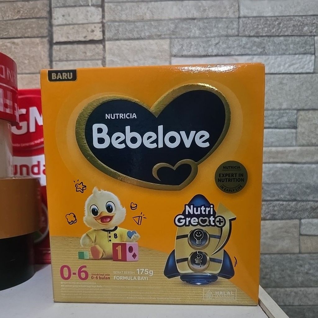 Jual Nutricia Bebelove Formula Bayi 1 0-6 bulan 175gr exp 13 januari ...