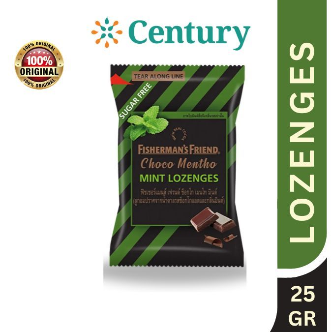 Jual Fisherman'S Friend Choco Mentho Mint 25 Gram / PERMEN PELEGA ...