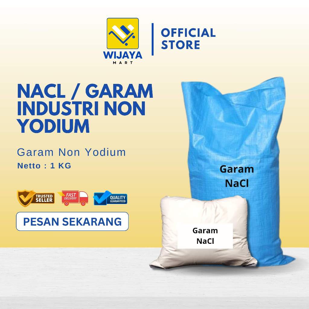 Jual Garam NaCl 25 Kg | Shopee Indonesia