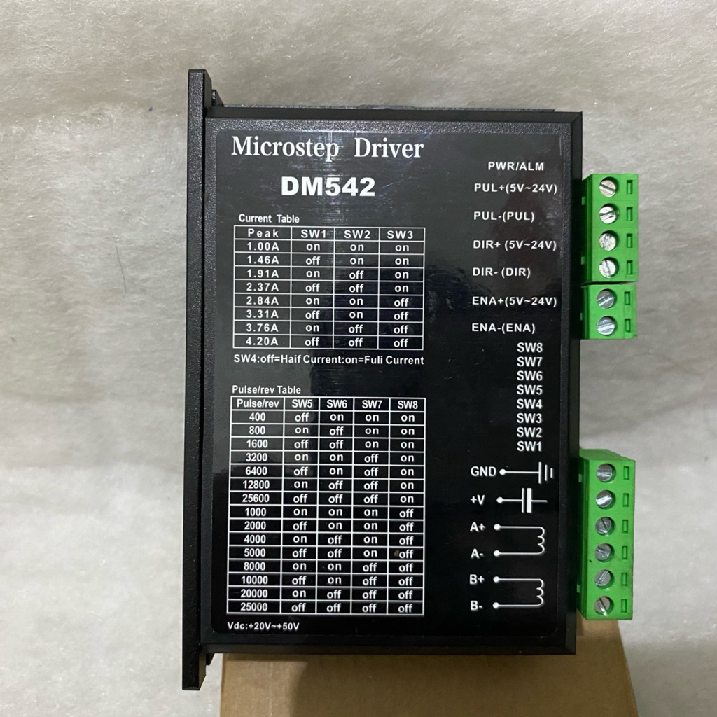 Jual DM542 Stepper Motor Driver 4.2A 20-50VDC | Shopee Indonesia
