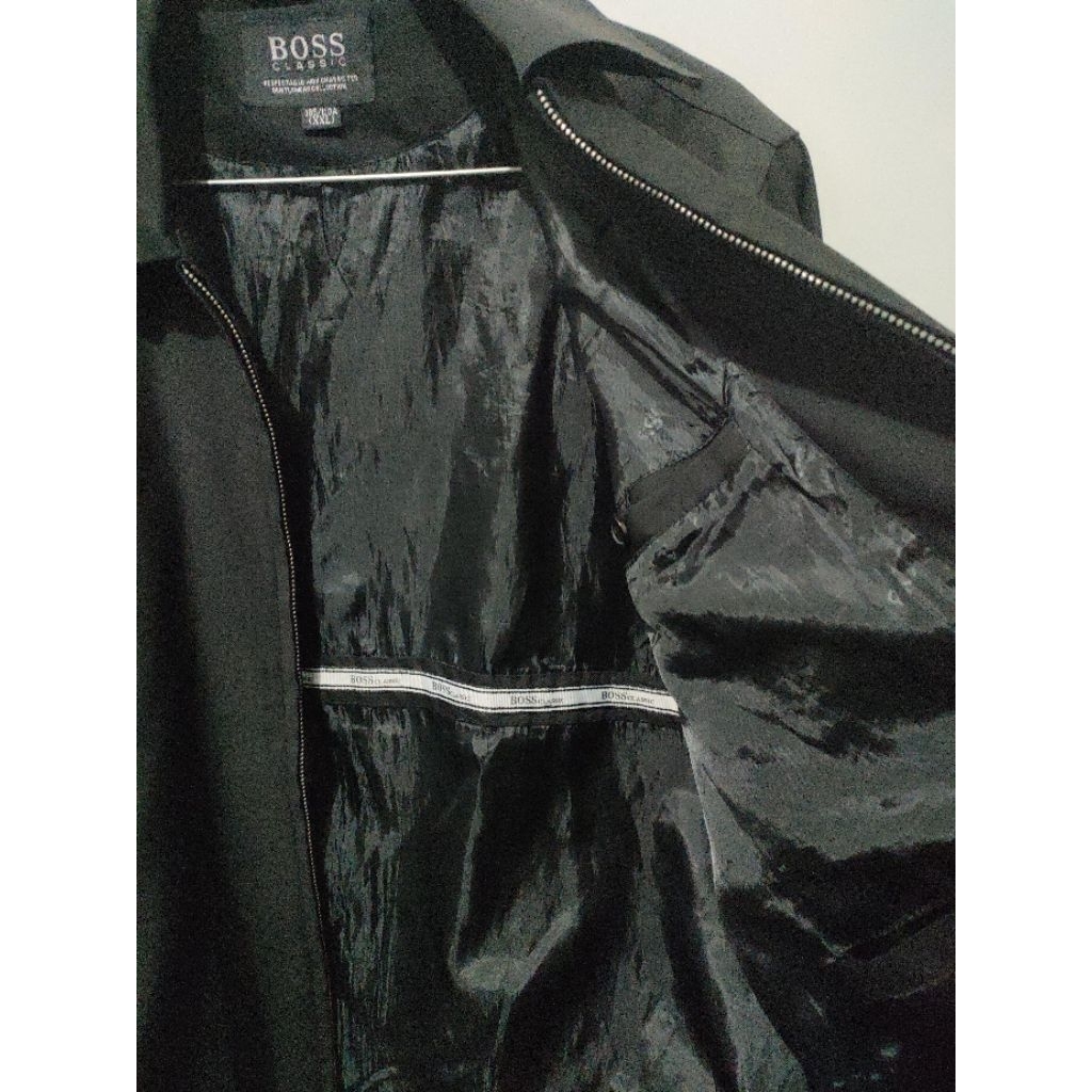 Jual jaket warna hitam ukuran besar XXL ( LD 46 x P 76 cm ) | Shopee ...