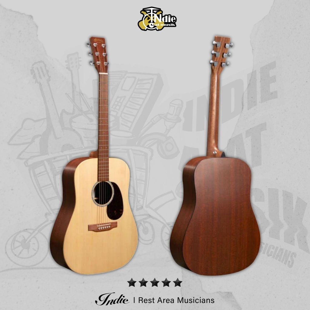 Jual Gitar Akustik Martin X Series DX2E Sitka Spurce Mahogany With Bag ...
