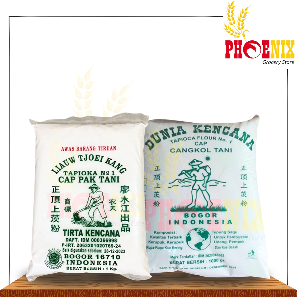 Jual Sagu Dunia Kencana Cap Cangkol / Sagu Cap Pak Tani Liauw Tjoei ...
