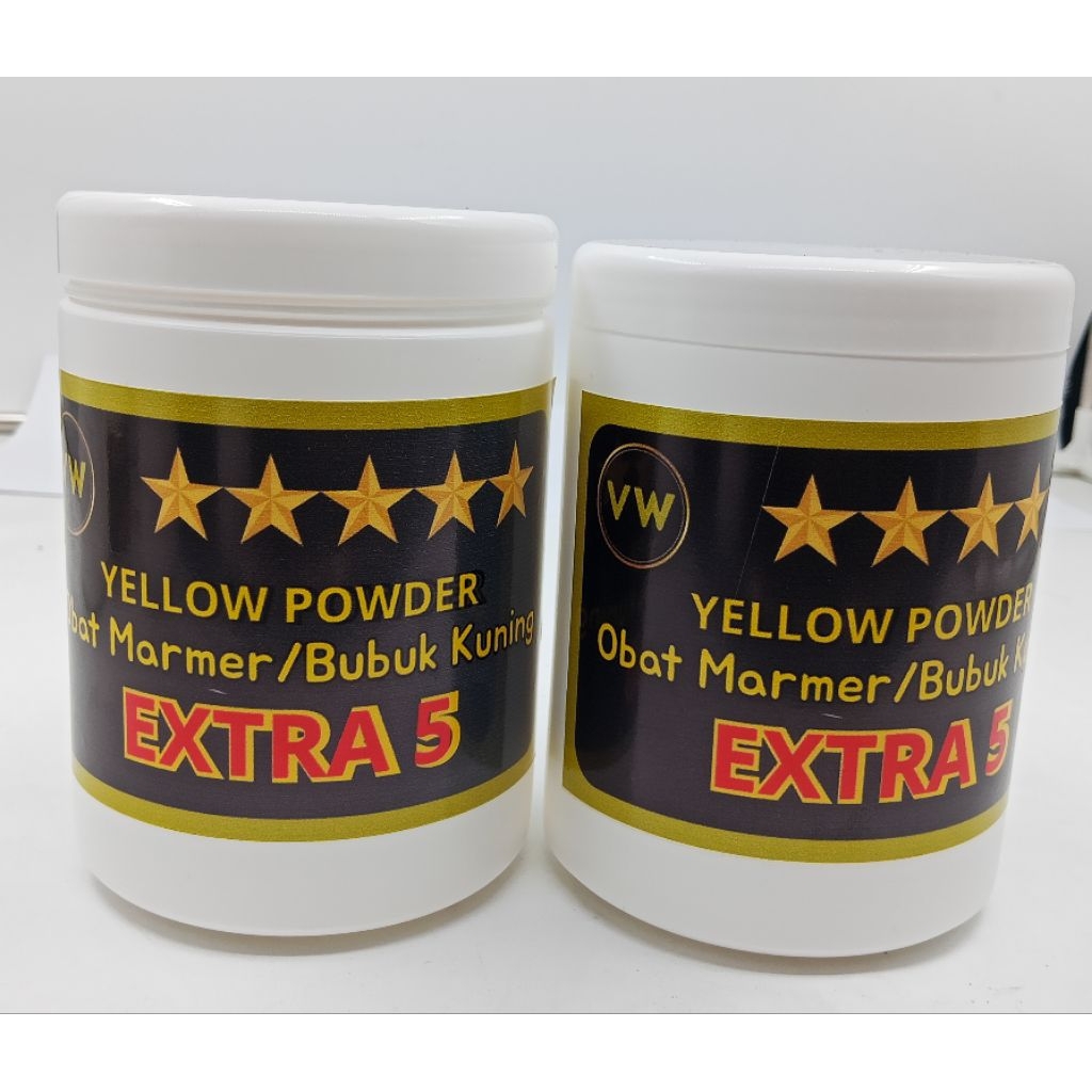 Jual Obat poles yellow powder extra 5 pengkilap marmer granit 1 kg ...