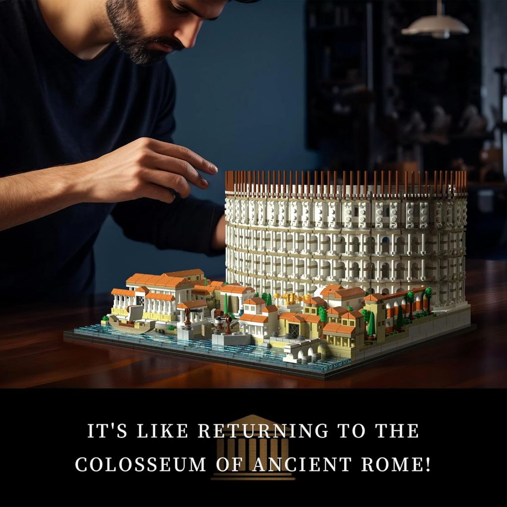 Jual Givenni Architecture The Roman Colosseum Building Sets ...