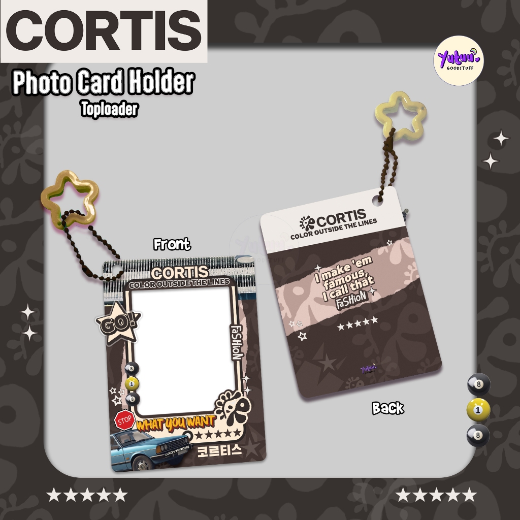 Jual CORTIS Toploader Photo Card Holder / Kpop PC Holder handmade ...