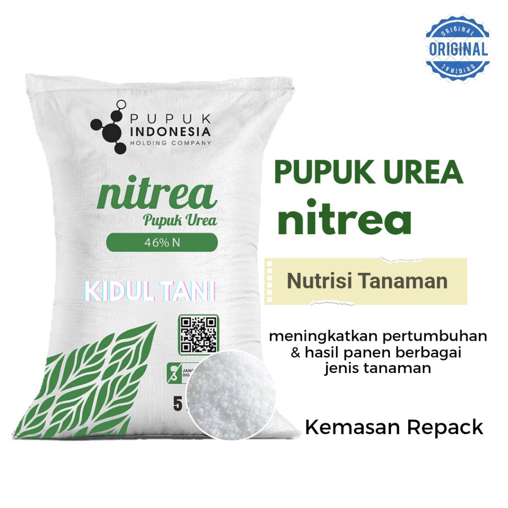 Jual Pupuk Urea Nitrea 1 Kg Kemasan Repack Pupuk Penyubur Untuk Semua ...