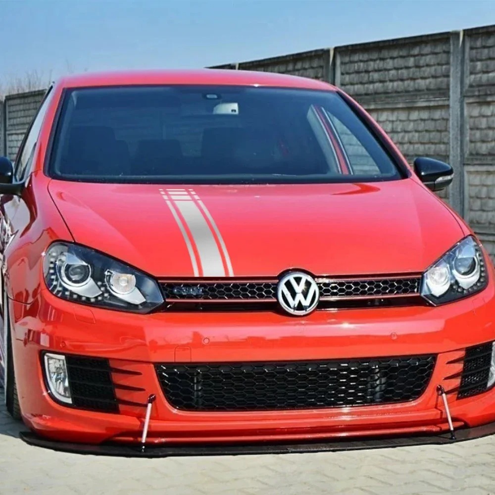Jual Stiker Gaya Balap Kap Mobil untuk Volkswagen VW Golf 8 7 5 6 R GTI ...