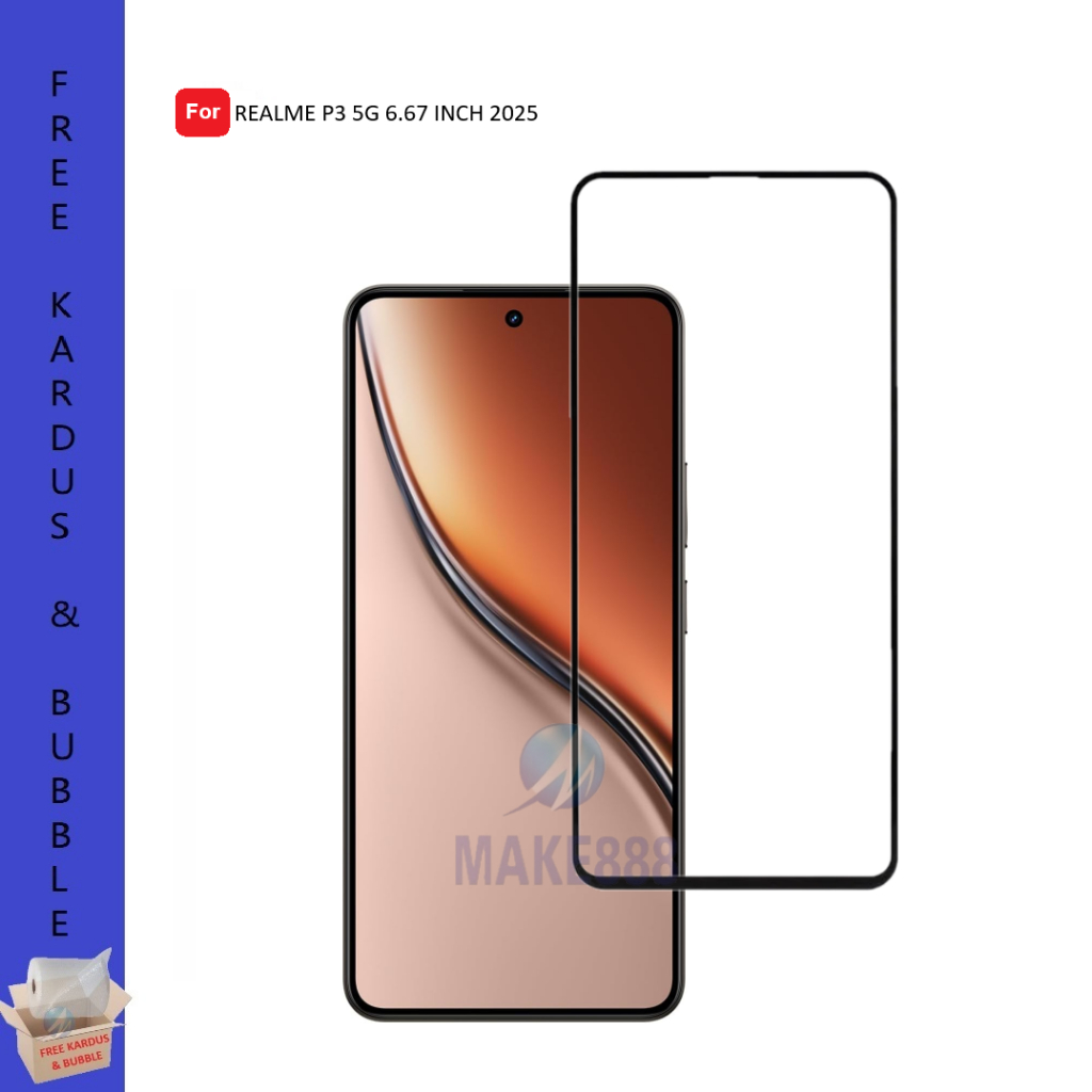 Jual Tempered Glass 5D 9D For Realme P4 / P4 PRO / P3 / P3X / P1 PRO ...