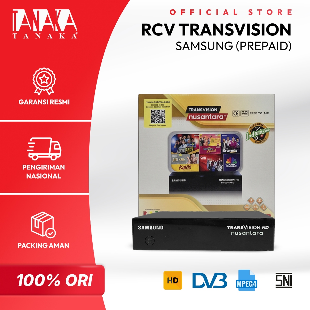 Jual TANAKA RCV Transivision HD Samsung Receiver Set Top Box Type T2 ...