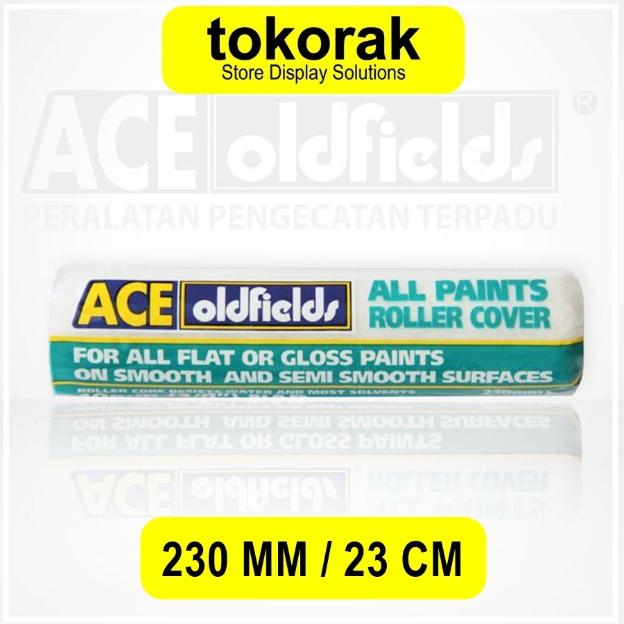 Jual ACE REFILL KUAS ROLL CAT 9 INCH ALL PAINTS ACE OLDFIELDS ISI ...