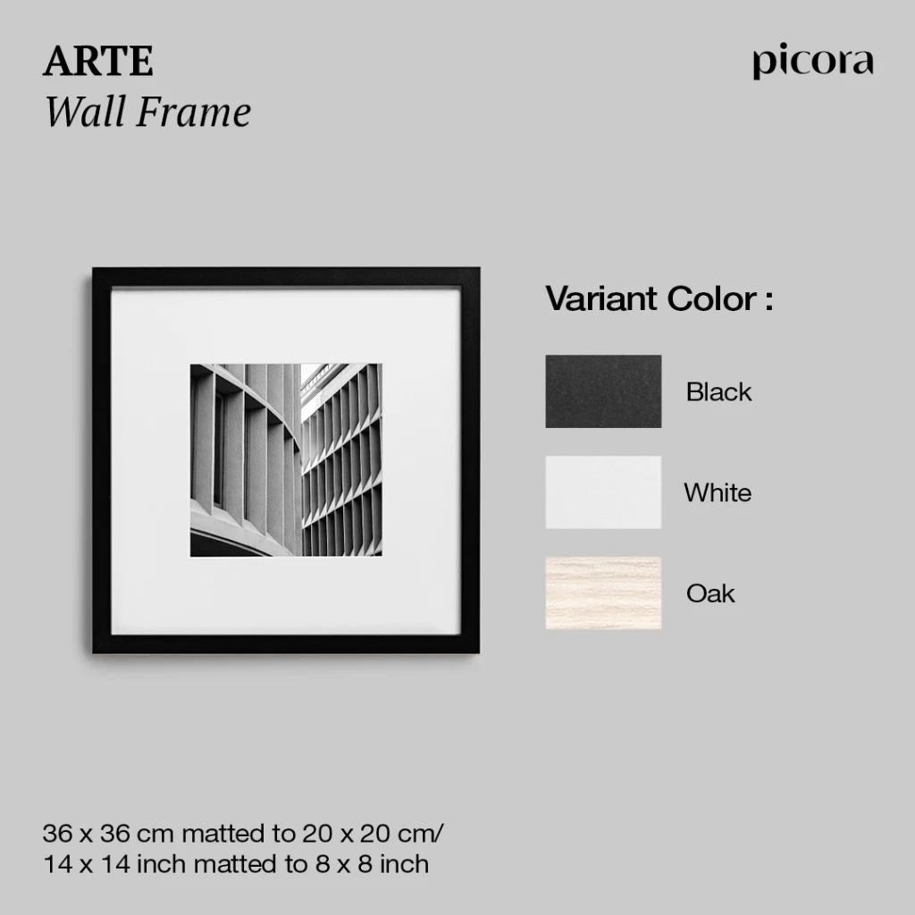 Jual PICORA - Bingkai Frame foto wall frame (28x36cm) 11R/8R | Shopee ...