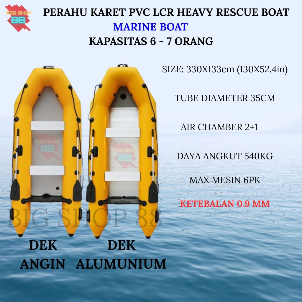 Jual PERAHU KARET LCR RESCUE SAR BANJIR BASARNAS EVAKUASI BENCANA ...