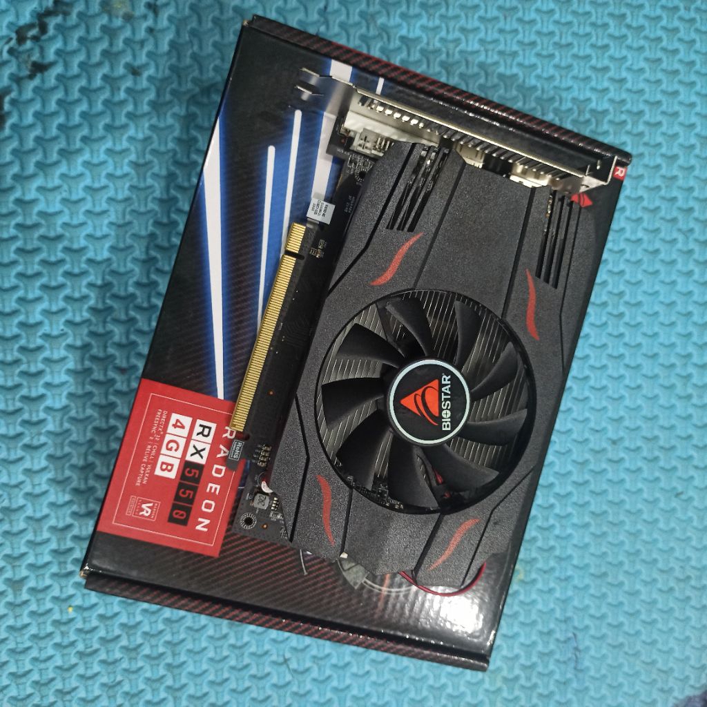 Jual VGA Graphic Card Biostar RX 550 4GB tag ASUS MSI GIGABYTE ZOTAC ...