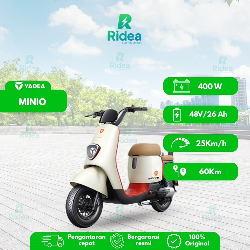 Jual Yadea MINIO sepeda listrik garansi resmi | Shopee Indonesia
