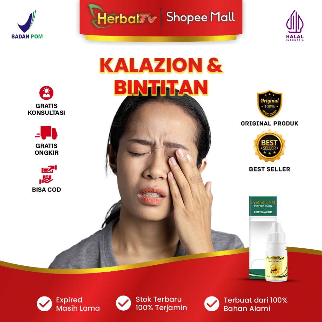 Jual Obat Kalazion Mata Bengkak Sakit Penghilang Benjolan Di Kelopak ...