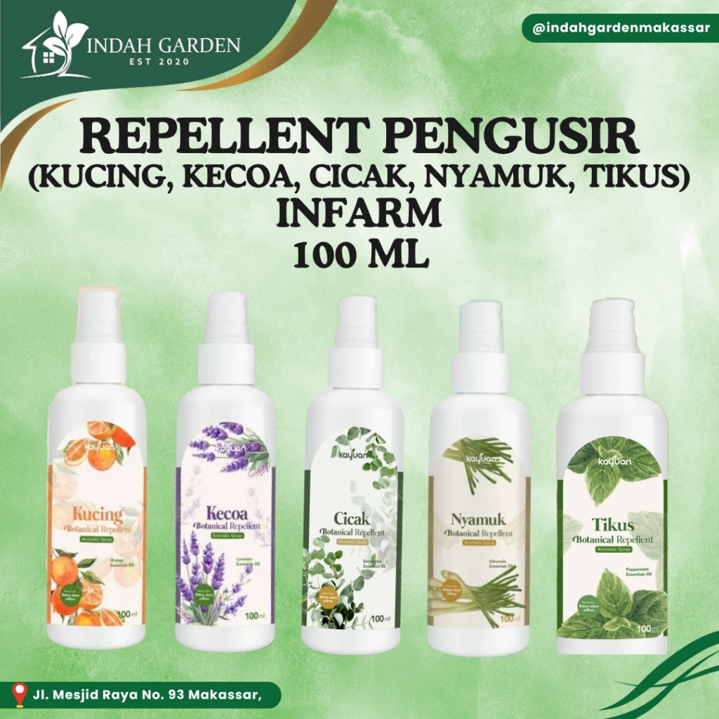 Jual INFARM - Repellent Pengusir Kucing - Cicak - Kecoa - Nyamuk ...
