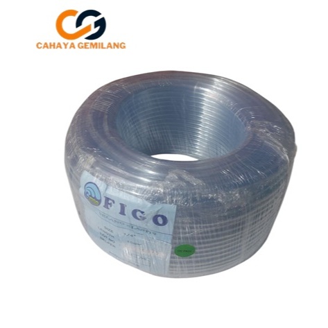 Jual CGP Selang Air Waterpass FIGO TIPIS 1/4 Inch 100M 100 Meter Selang ...