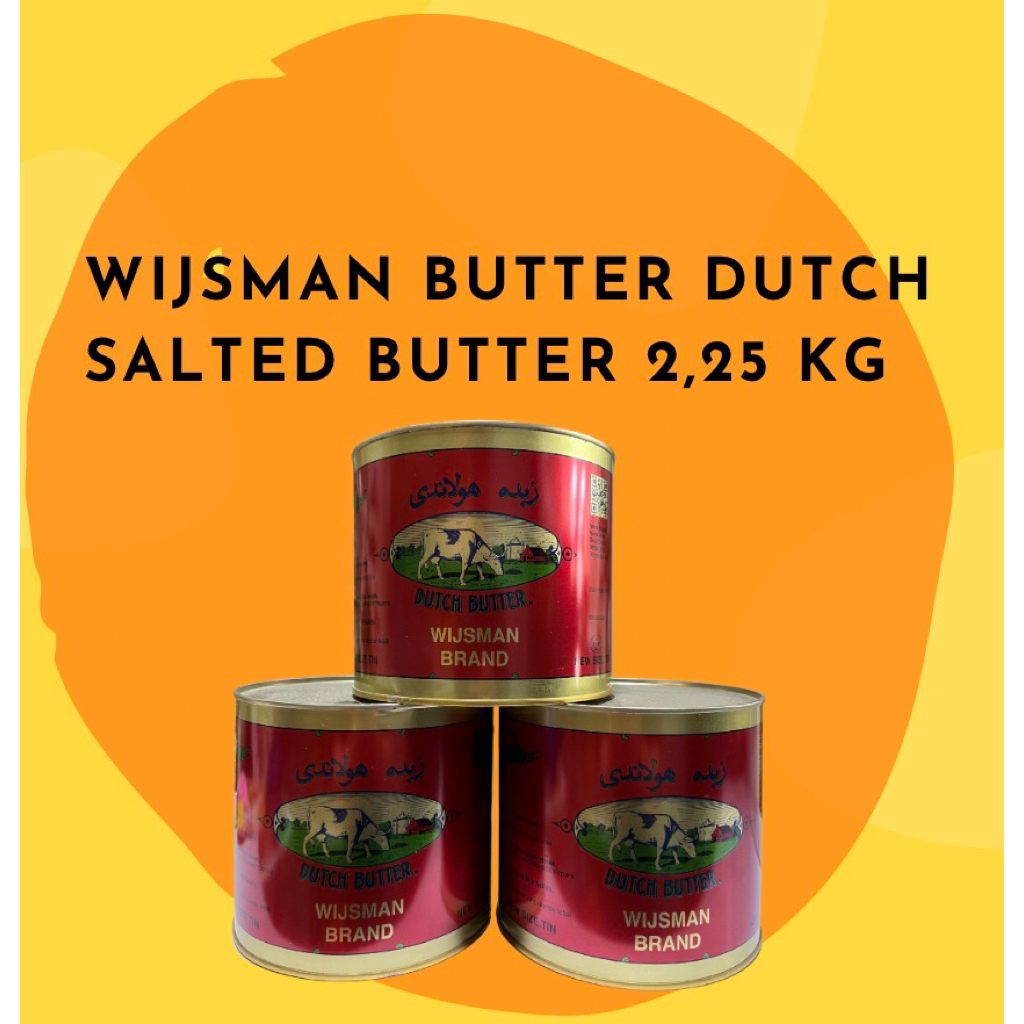 Jual Butter Wijsman Dutch Salted Butter ( 2,27 kg ) | Shopee Indonesia