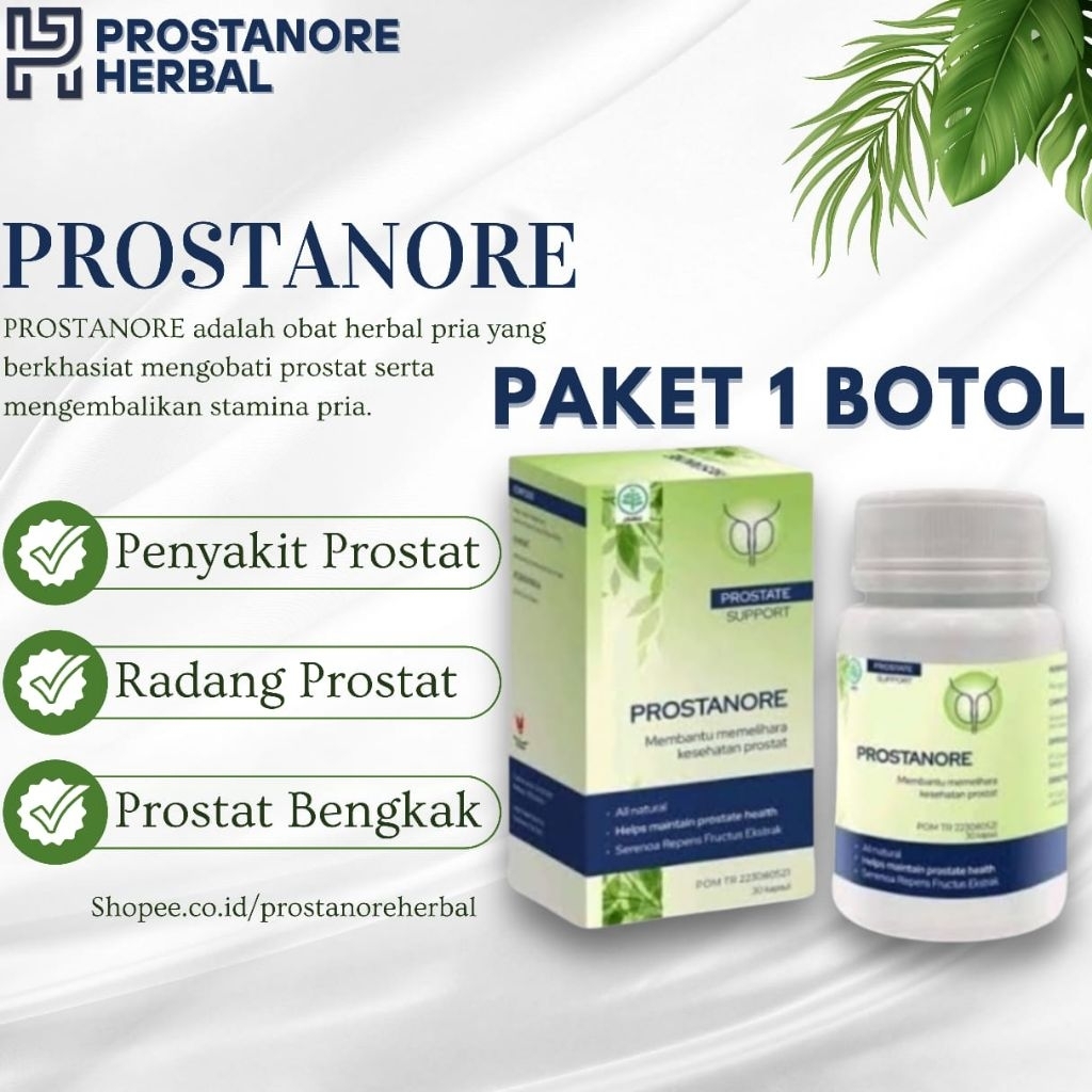 Jual Prostanore asli obat prostat manjur original bpom | Shopee Indonesia