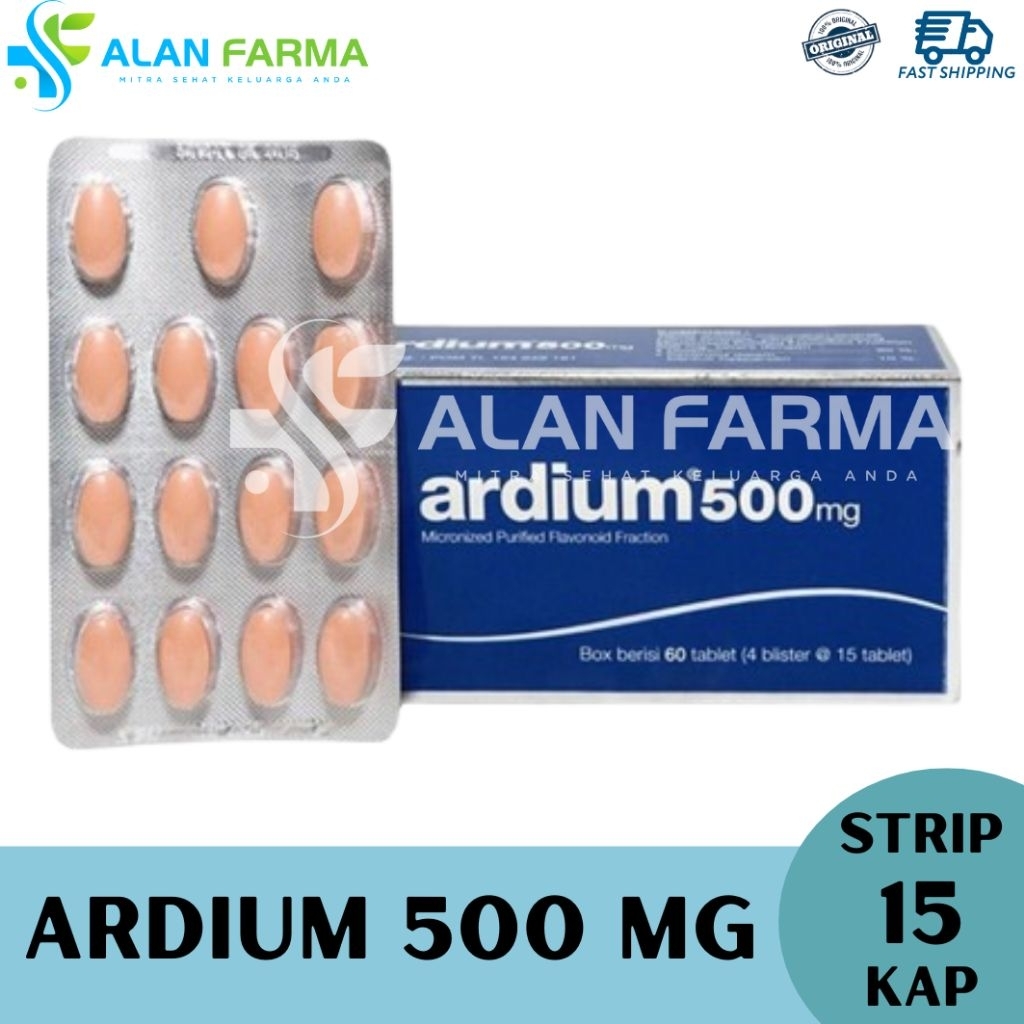 Jual ARDIUM 500 MG | Ardium 500 mg Strip isi 15 Tablet | Shopee Indonesia