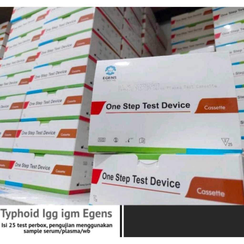 Jual TYPHOID IGG IGM MERK EGENS & ESIGHT ISI 25 TEST | Shopee Indonesia