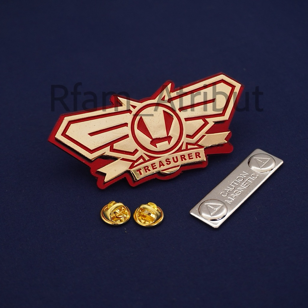 Jual Pin Brevet Brivet Wing Treasurer Keuangan Polri Premium | Shopee ...