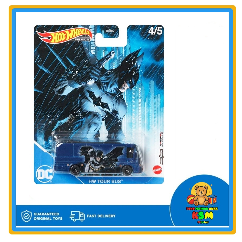 Jual Hot Wheels DC Batman Tour Bus Original – Diecast Koleksi Mobil ...