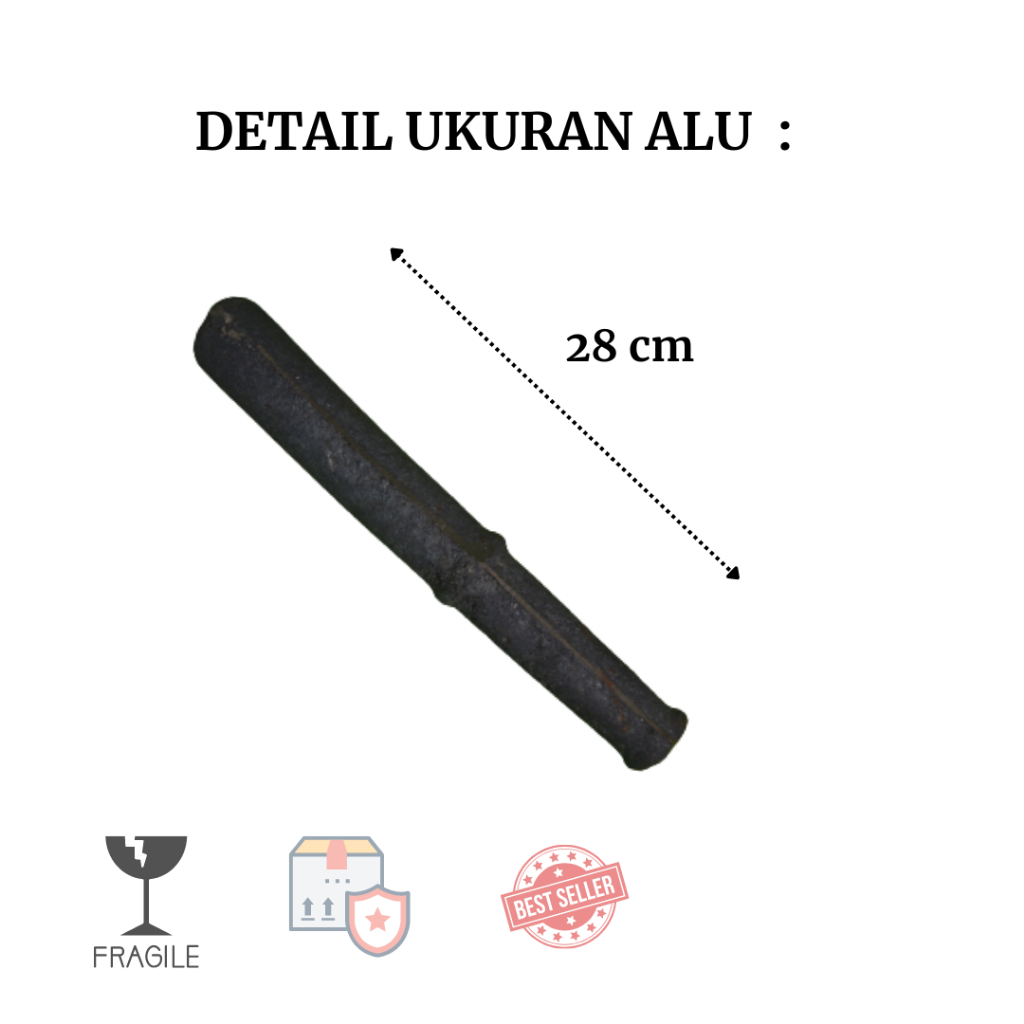 Jual ALU BAJA COR | PENUMBUK BUMBU| PENGHALUS REMPAH - REMPAH | Shopee ...