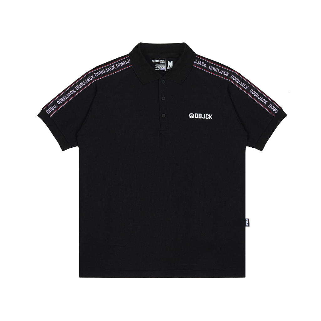 Jual Dobujack Polo Shirt Goro Black | Shopee Indonesia