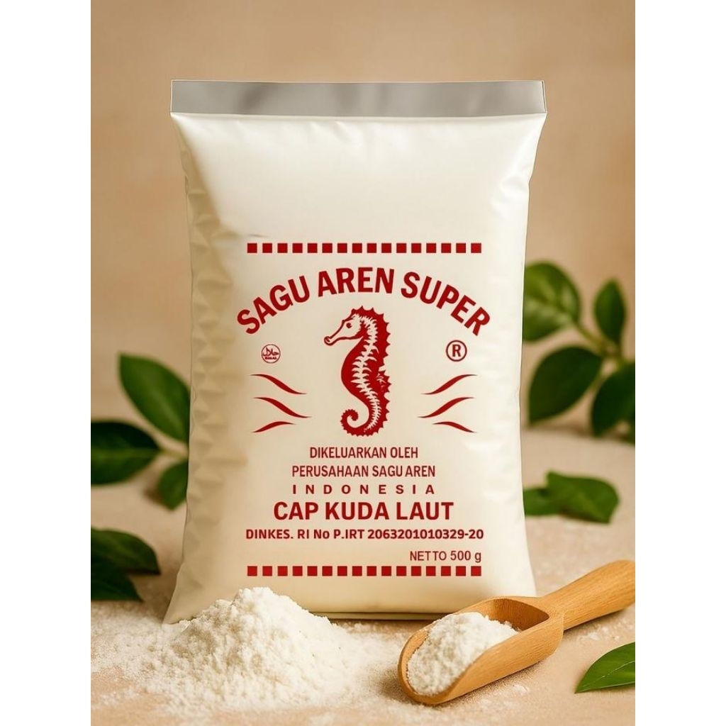 Jual tepung sagu aren merek Kuda Laut | Shopee Indonesia