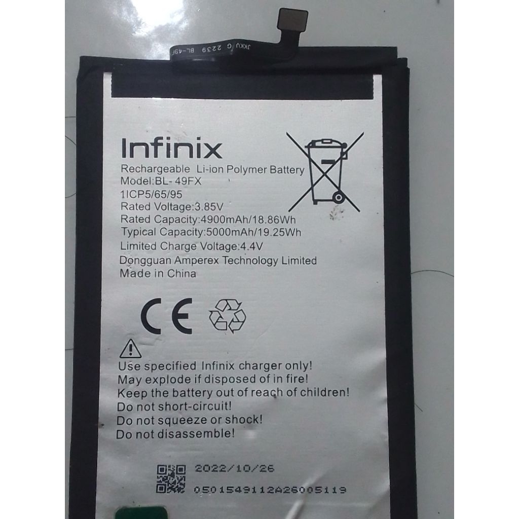 Jual Infinix-Battery:BL-49FX | Shopee Indonesia