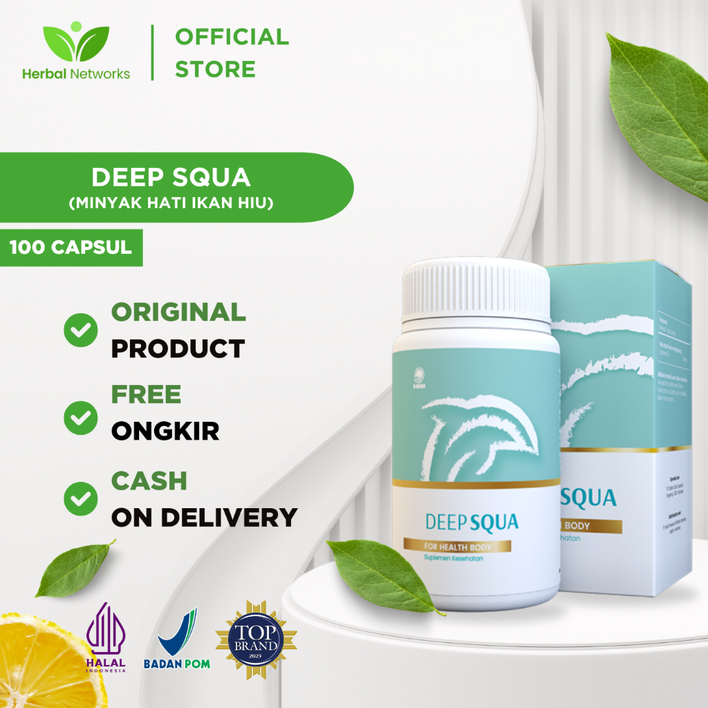 Jual DEEP SQUA Minyak Hati Ikan Hiu Asli HNI | Mencegah Penayakit ...