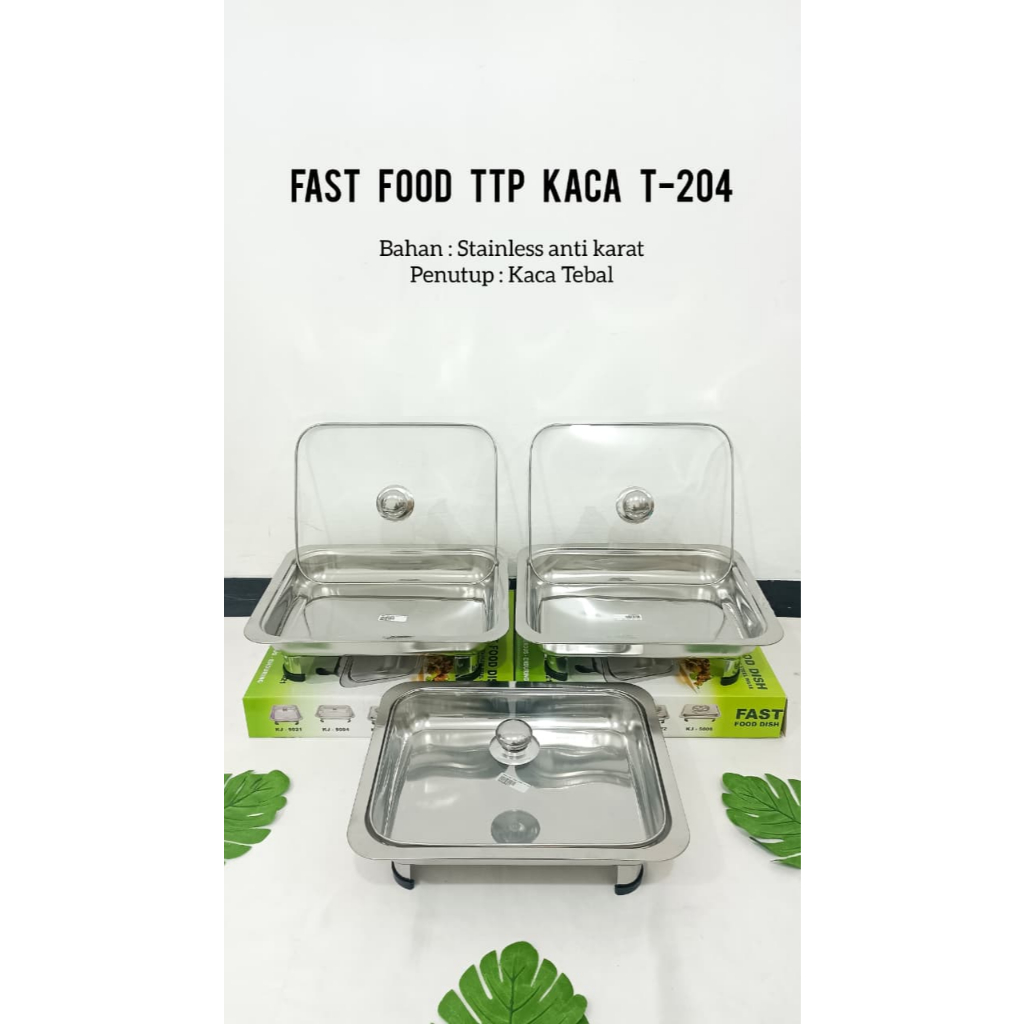 Jual PANCI FAST FOOD TTP KACA T-204/KOMBISANASI K-5005 | Shopee Indonesia