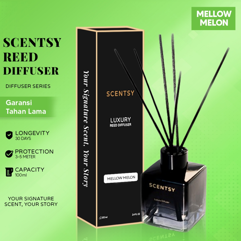 Jual SCENTSY Reed Diffuser MELLOW MELON Hotel Series 100 ml Pengharum ...