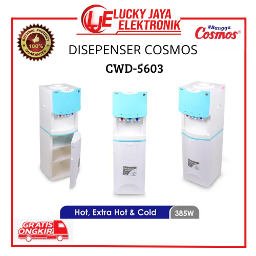 Jual Cosmos Dispenser CWD 5603 Dispenser Galon Atas (Hot, Normal & Cold ...