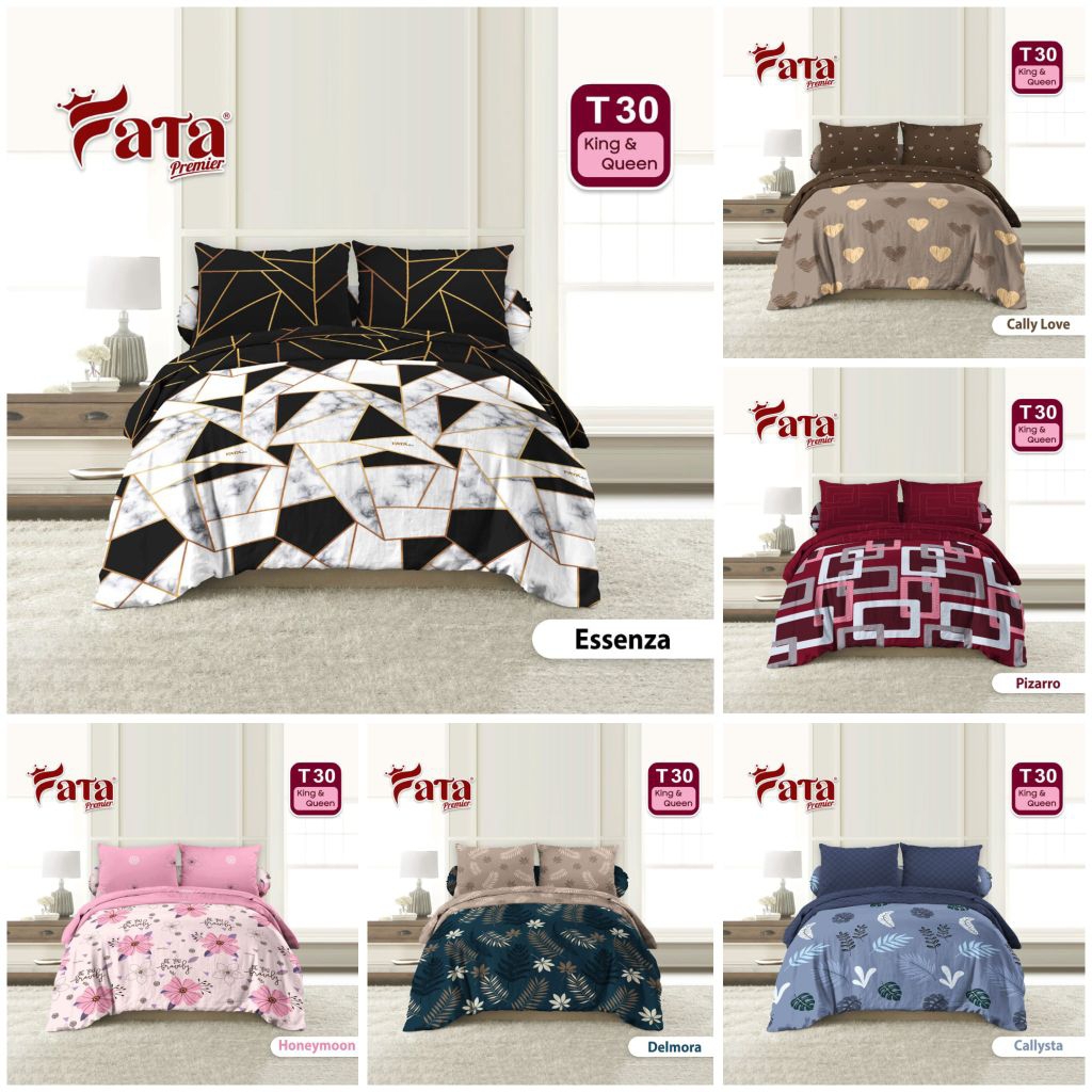 Jual Bed Cover FATA / Bed cover Set Sprei Tinggi 30 Cm Premier Ukuran ...