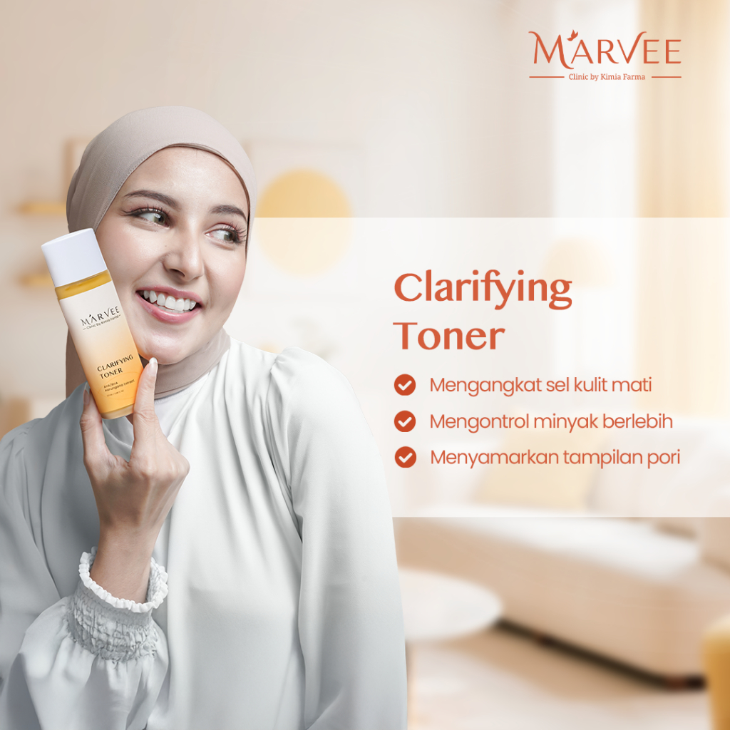 Jual Marvee Clarifying Toner 100ml | Shopee Indonesia