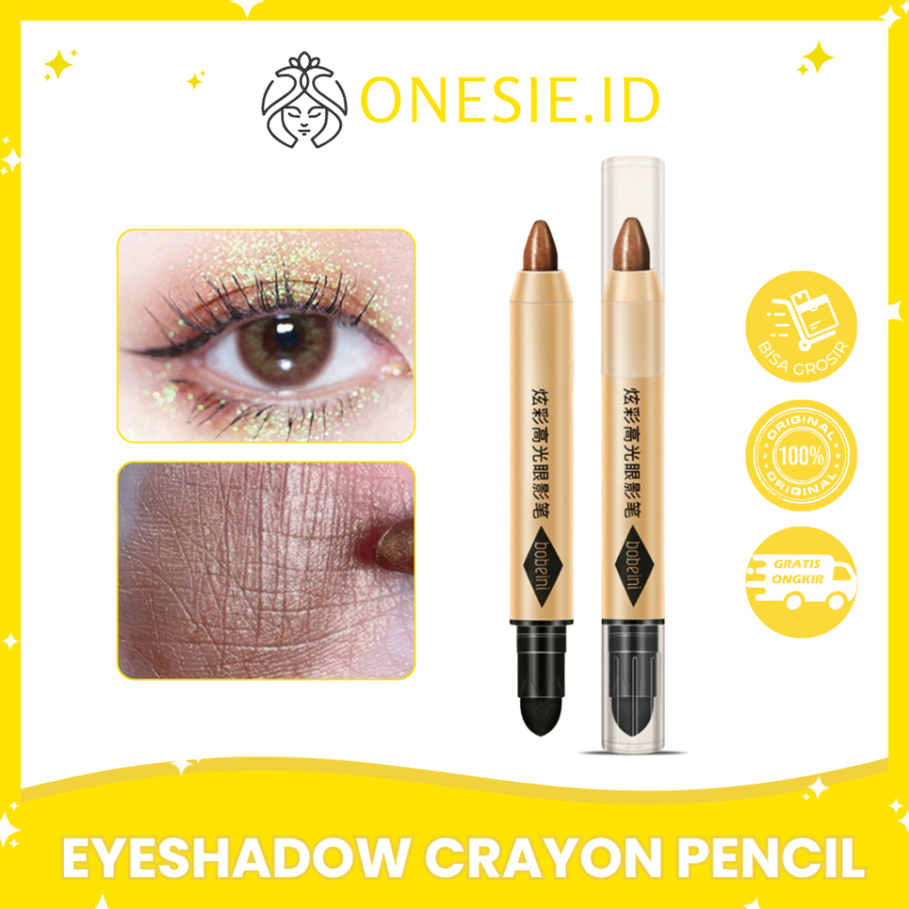 Jual BOBEINI Eyeshadow Pen 2in1 Matte Glitter 6 Colors Pigmented Tahan ...