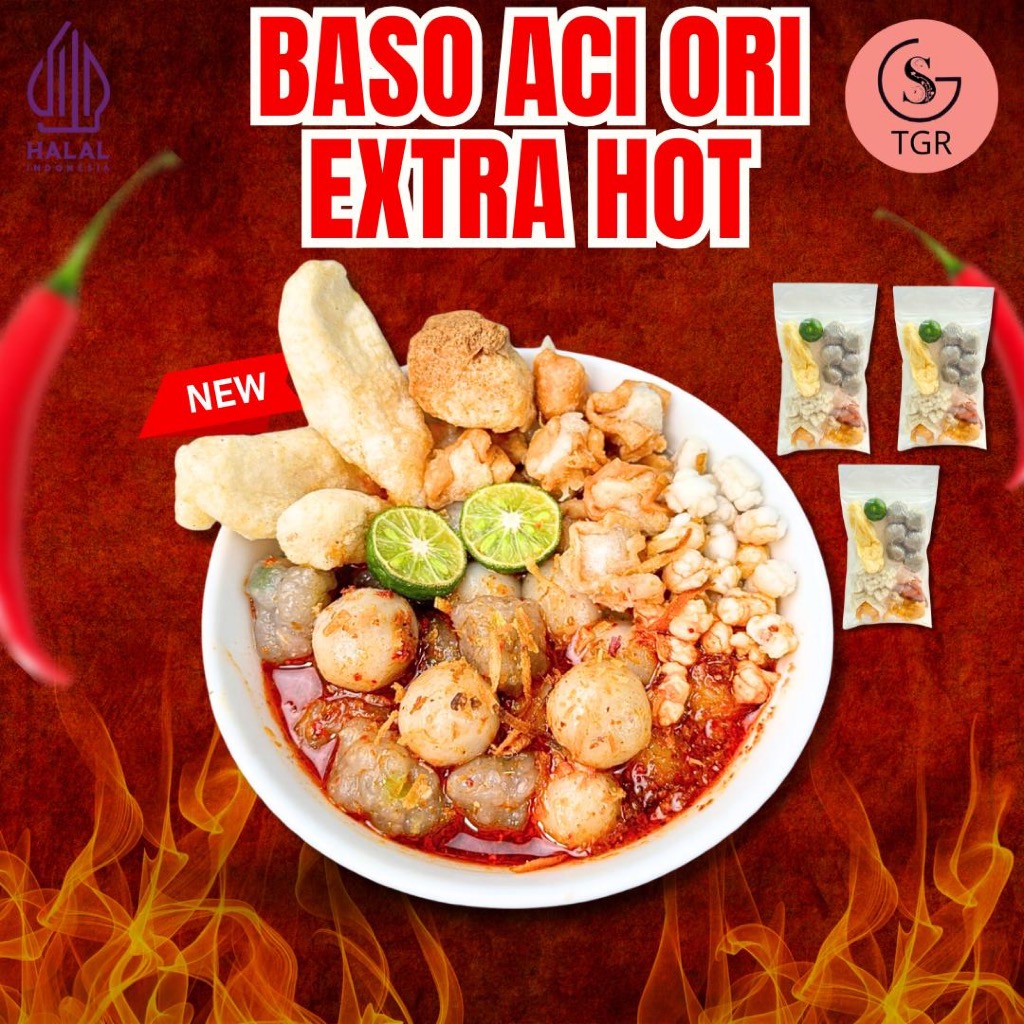 Jual 1 PACK BASO ACI ORI PEDAS INSTAN MANTAP KUAH PREMIUM SPESIAL MURAH ...