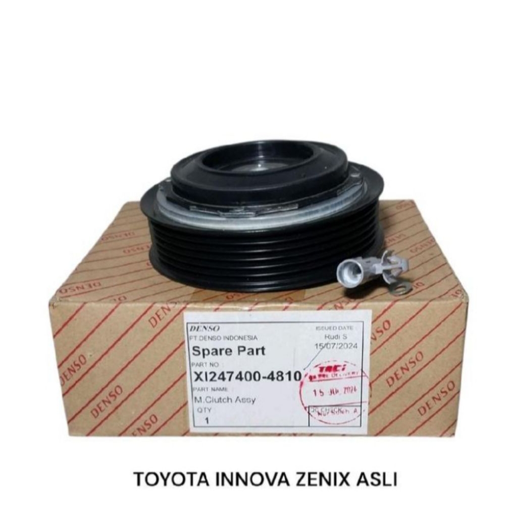 Jual Magnet Clutch AC Toyota Innova Zenix Asli Denso Original | Shopee ...